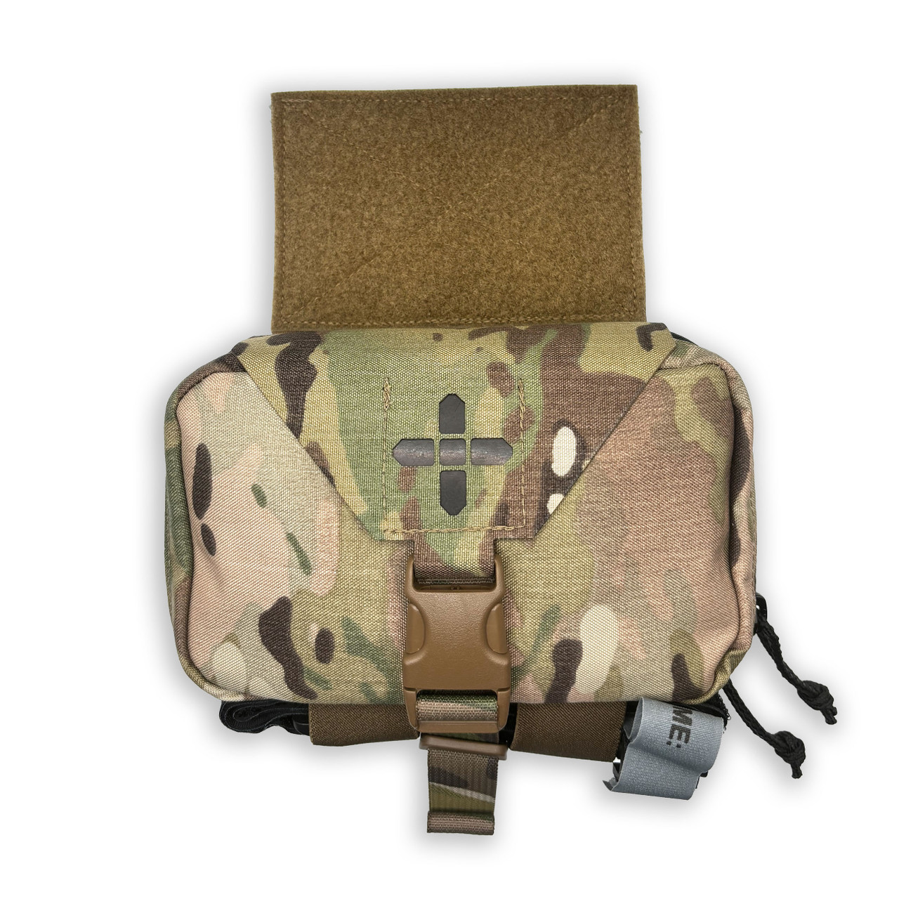 SLIM TEAR OFF MEDICAL POUCH - HANGER (S.T.O.M.P.-H) - COYOTE TACTICAL ...