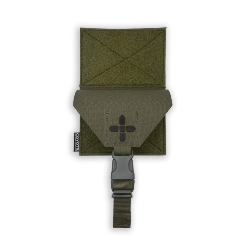 SLIM TEAR OFF MEDICAL POUCH - ABDOMINAL HANGER - Coyote Tactical Solutions